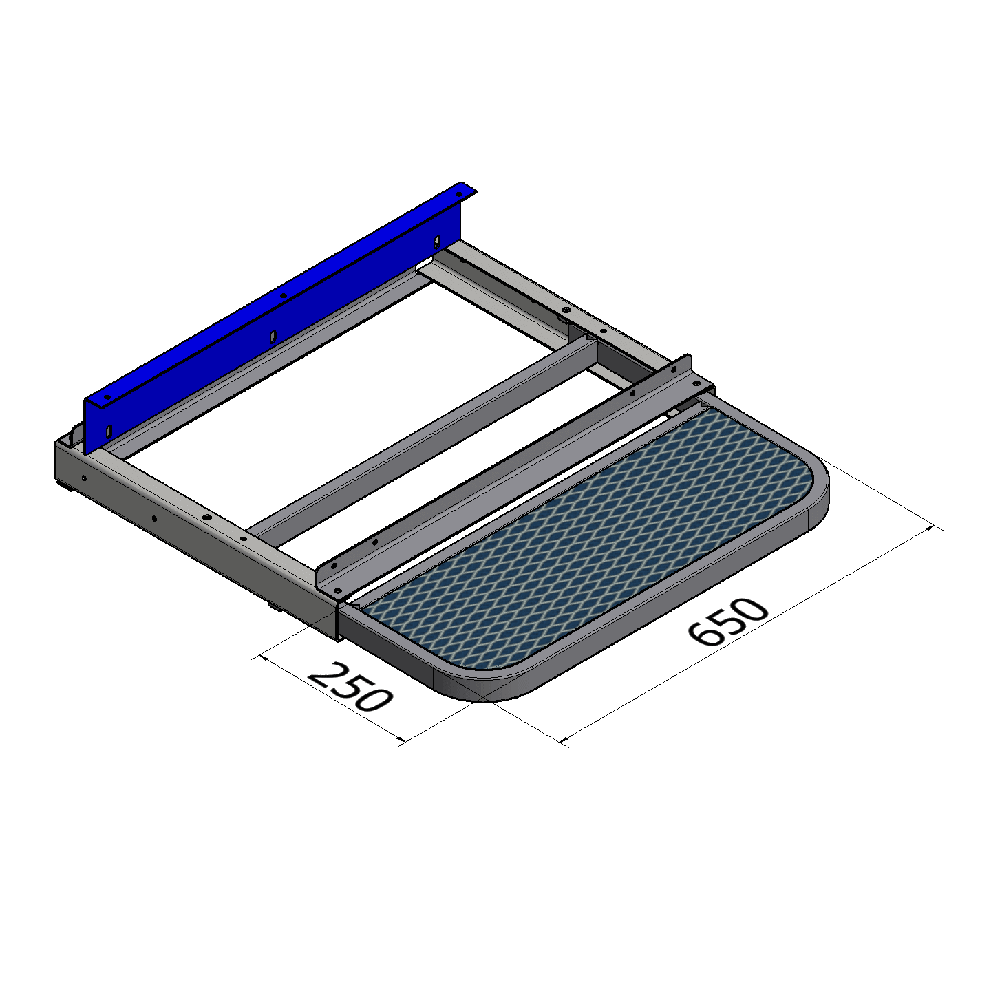 Marchepied latéral rétractable - Renault Master